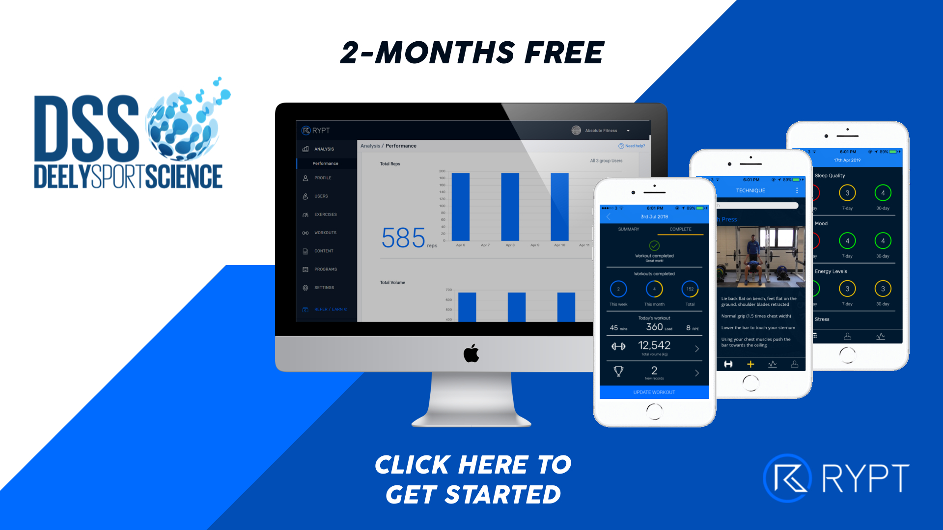 Deely Sport Science, powered by RYPT